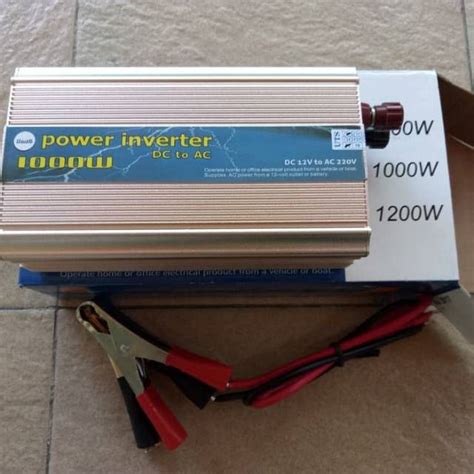 Jual Power Inverter 1000w Dc 12volt Ke Ac 220volt 1000 Watt Perubah