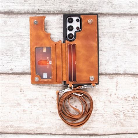 Leather Crossbody Samsung S24 Ultra Etsy