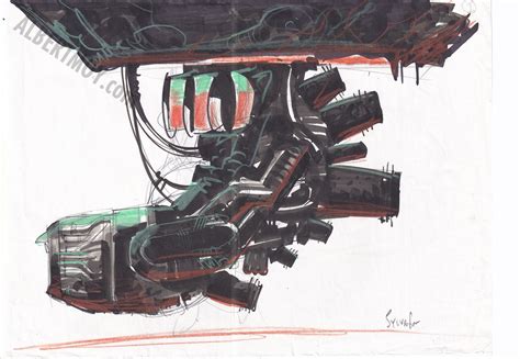 Albert Moy Original Comic Art The Fifth Element By Sylvain Despretz