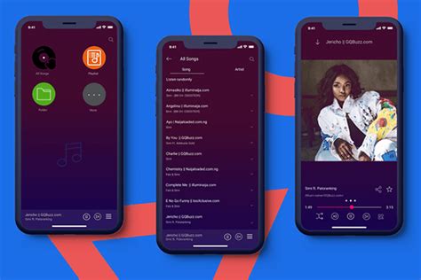 Music Player UI Design On Behance Music Player UI Design On Behance