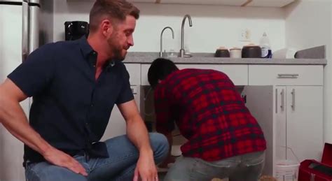 Customer Helps Clean Plumbers Pipes Thisvid Com
