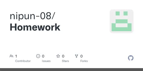Github Nipun 08homework