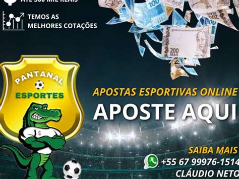 Sextou Na Pantanal Esportes Faça Suas Apostas Online E Fature Até R