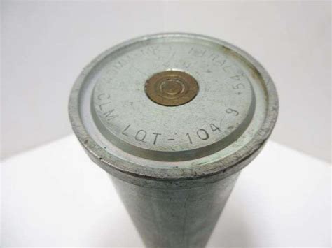 Old Military Mortar Shell Casing 12 Albrecht Auction Service Old Military Mortar Shell Casing 12 Albrecht Auction Service