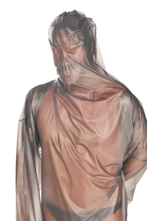Pvc Sleeping Bag With Arms Ba09 Plastikwäsche Zum Verlieben