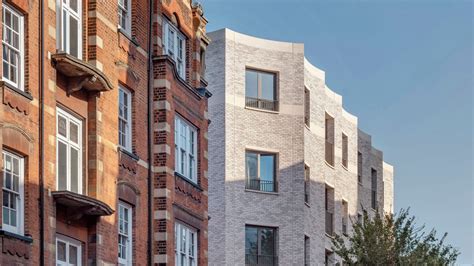 Bell Phillips Creates Cosway Street Housing Block With Fluted Brick Facades