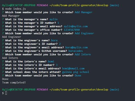 Github Byaylinteam Profile Generator