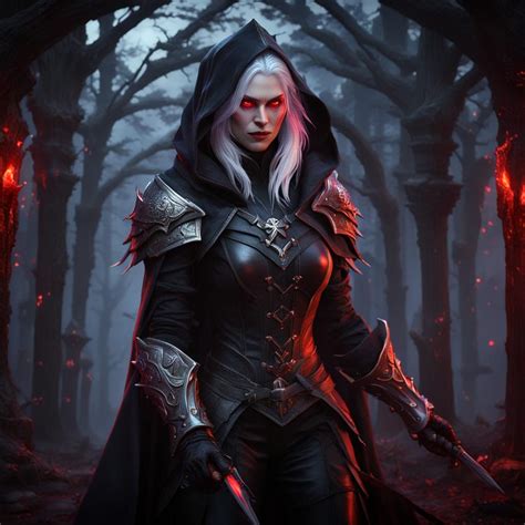 White Beautiful Female Vampire Beautiful Vampire Woman With Long White