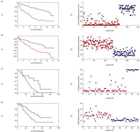 Examples Of The Stratification Of Survival Plots And Their Immediate Download Scientific