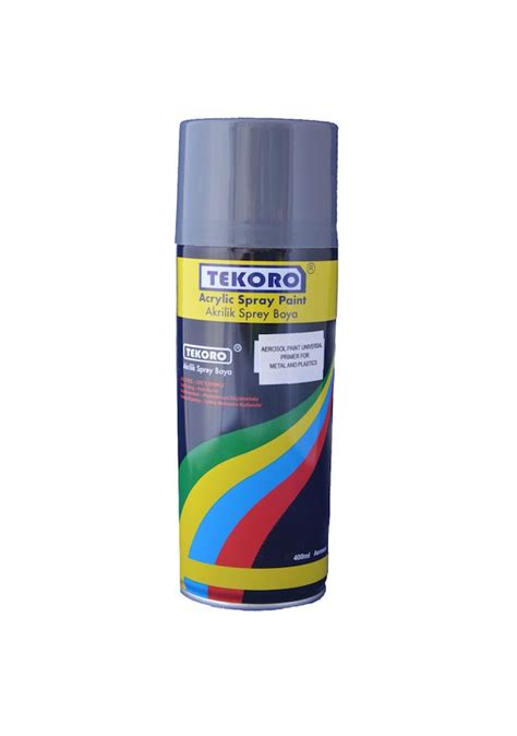Tekoro Akrilik Sprey Boya 400 ML Astar gri Fiyatları ve Özellikleri