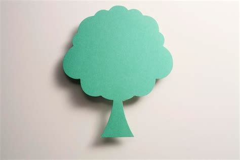 Premium Photo Paper Cutting Shape Of Tree