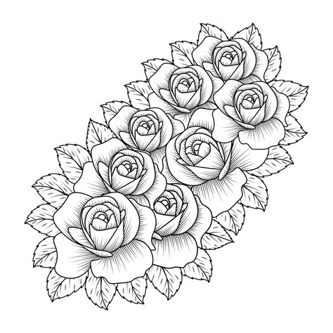 Easy Sketch Of A Rose