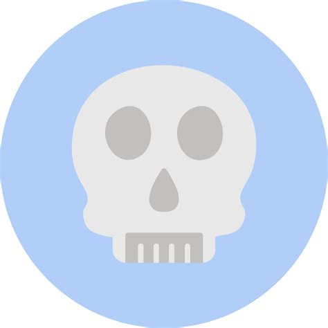 Skull Vector Icon 16528609 Vector Art At Vecteezy