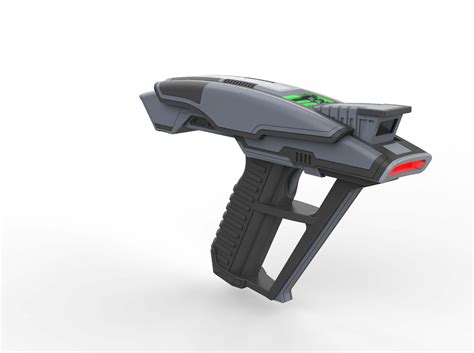 Star Trek Picard Phaser 3d Model By Makerlab