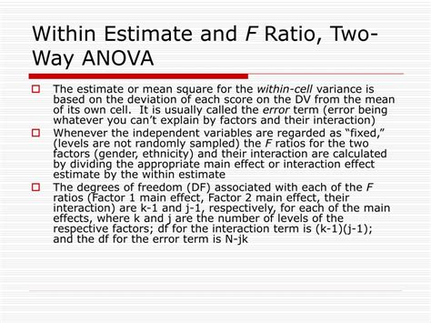 PPT - Two-Way ANOVA PowerPoint Presentation, free download - ID:1196905