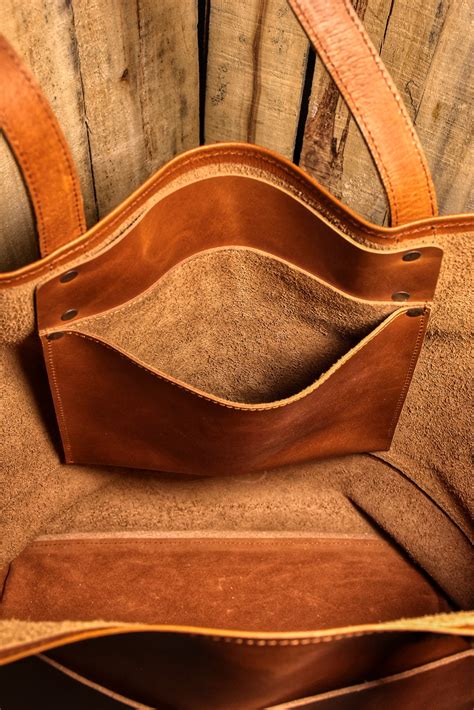 Buy Leather Tote Bag For Women Large Brown Leather Tote Purse Bag Online In India Etsy