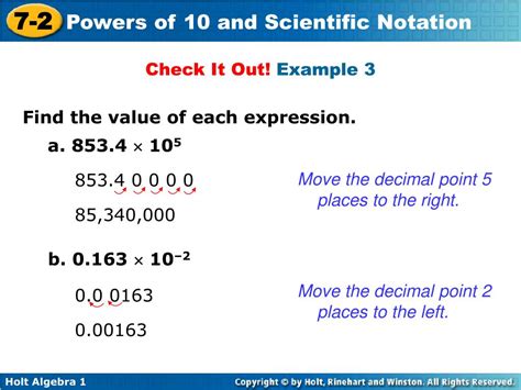 Ppt Warm Up Evaluate Each Expression For The Given Values Of The