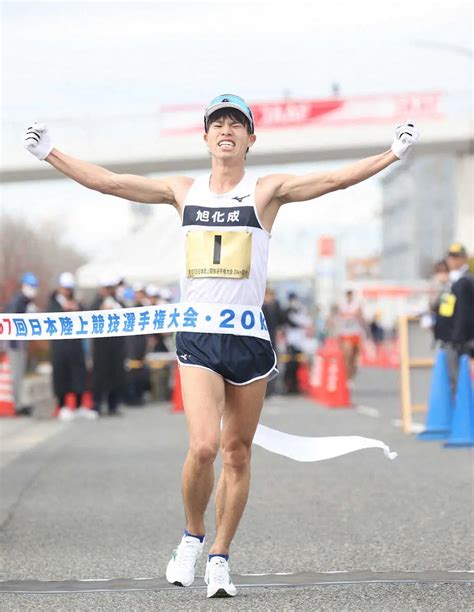 “みちょぱのはとこ”池田向希、20キロ競歩でパリ五輪出場決定 世界記録に肉薄 スポニチ Sponichi Annex スポーツ
