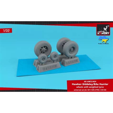ARMORY MODELS AR AW Scale Kit H S Harrier GR GR FRS AV A Wheels