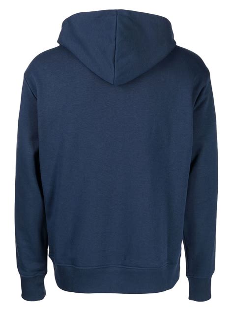 New Balance Mens Nb Hoops Fundamentals Hoodie In Blue Modesens