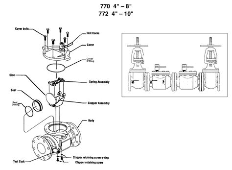 Bavco Common Backflow Repair Parts Watts
