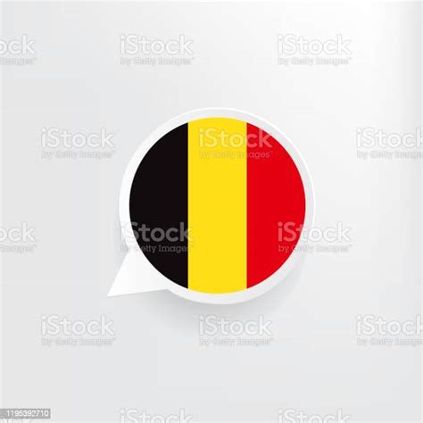比利時 標誌 語音 氣泡向量圖形及更多比利時國旗圖片 比利時國旗 圓形 比利時 Istock
