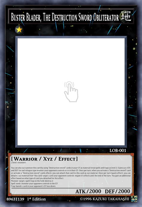 Buster Blader Support I Made R Customyugioh