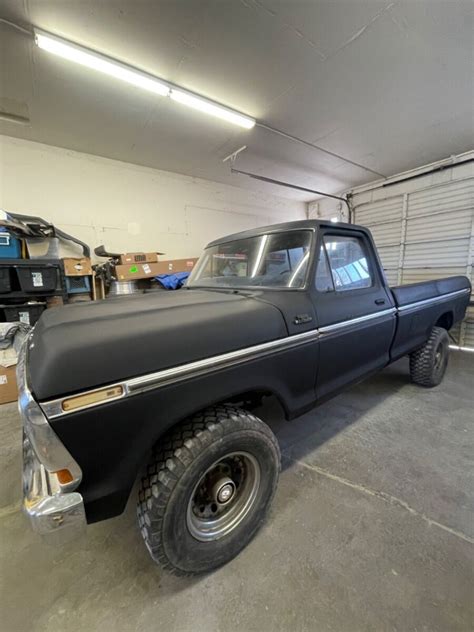 1979 Ford F250 Ranger 4x4 Pickup For Sale