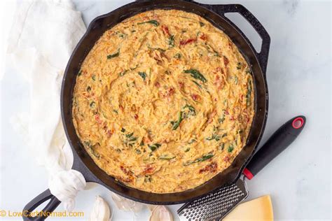 Sun Dried Tomatoes And Spinach Spaghetti Squash • Low Carb Nomad