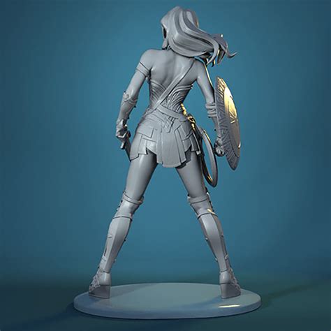 Wonder Woman 3d Model By 3dprintingdesigner