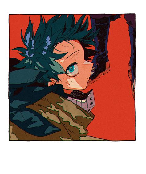 Midoriya Izuku And Bakugou Katsuki Boku No Hero Academia Drawn By