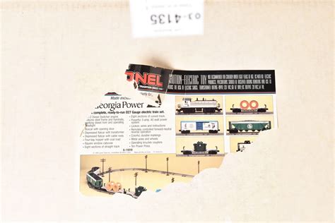Bid Now Lionel 11819 Georgia Power Set November 4 0122 1000 Am Est