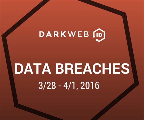 Data Breach Alerts From Id Agent Data Breach Alerts