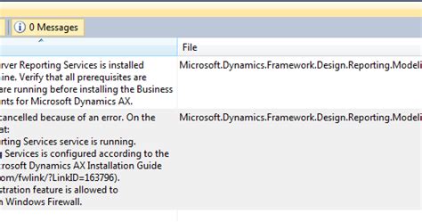Alfasith AX The SQL Server Reporting Service Service Is Running SSRS