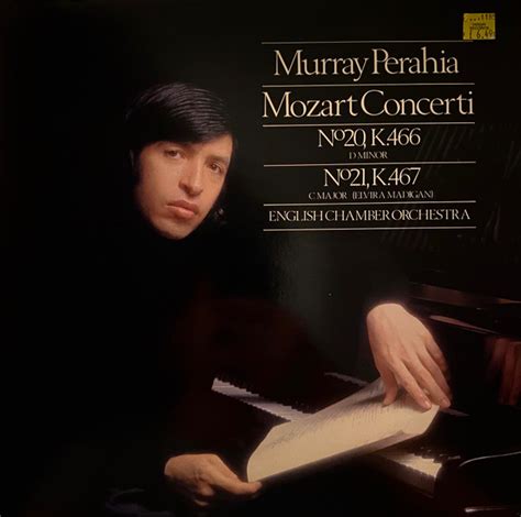 Mozart Murray Perahia English Chamber Orchestra Concerti No 20