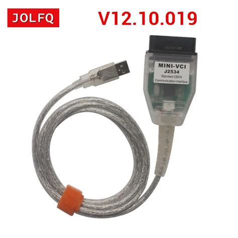 2017 Mini Vci V12 10 019 Single Cable For Toyota Support For Toyota Tis