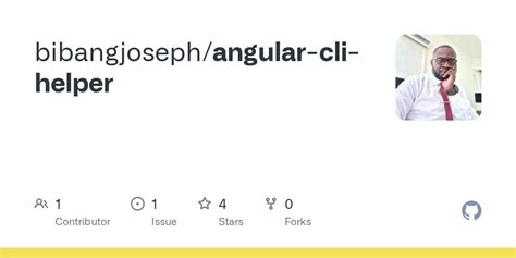 Github Bibangjosephangular Cli Helper Github Bibangjosephangular Cli Helper