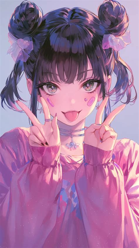 ツインテールの魅力｜イラスト・フリー素材なら「シンテリ」