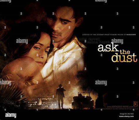 SALMA HAYEK COLIN FARRELL POSTER ASK THE DUST 2006 Stock Photo Alamy