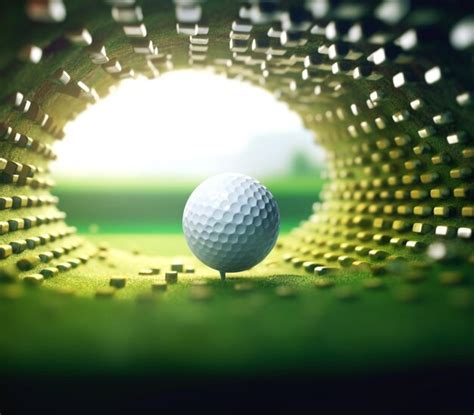Backdrop For Golf Premium Ai Generated Image