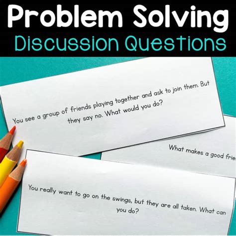 Problem Solving Scenarios For Speech Therapy And Counseling Conflict Resolution