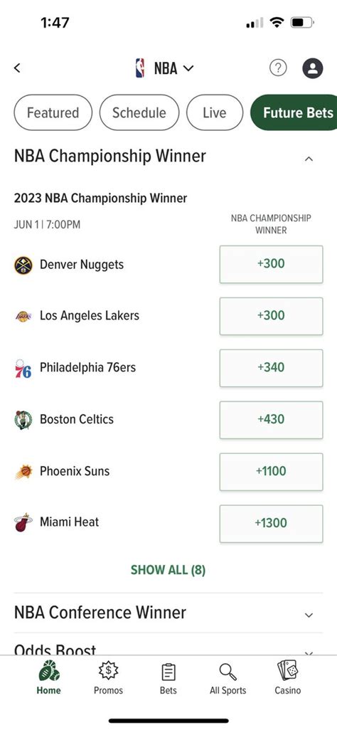 Tom Ignudo On Twitter Nba Odds Update Sixers Are Tied With The Nuggets As The Betting