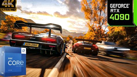 Forza Horizon 4 Rtx 4090 24gb 4k Maximum Settings Youtube
