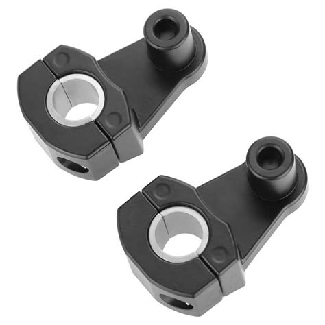Pair CNC Aluminum Alloy Motorcycle Handlebar Clamps Riser Mm Or Mm For Suzuki Yamaha
