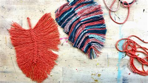 Adult Take And Make Crafts Macrame Feathers Salina Public Library