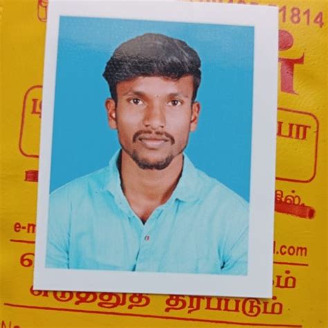 Raja Boopathi Supervisor Human Resources Online Linkedin