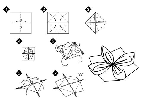 Como Hacer Flor De Loto En Origami Paso A Paso 8771837 Vector En Vecteezy