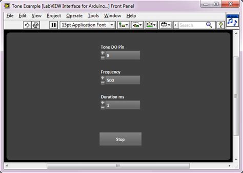 Arduino Example Tone NI Community