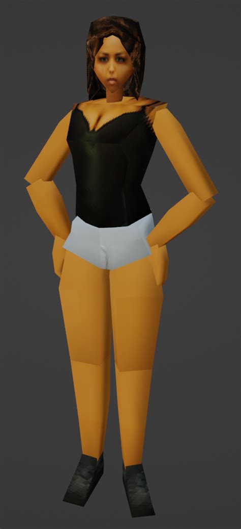 PSX Style Female Character Pack By MCSTEEG