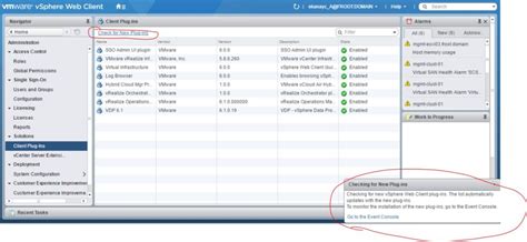 Vrealize Infrastructure Navigator Not Appearing In The Web Client
